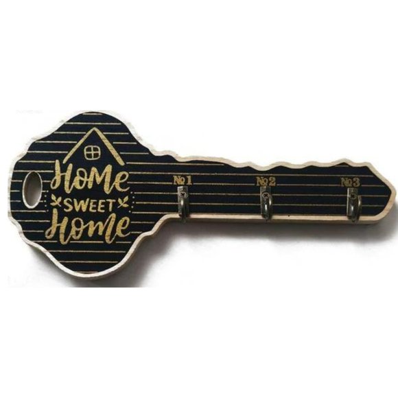 Ahomestyle | Wall Decor | Home Sweet Home Key Holder Wall Decor In ...